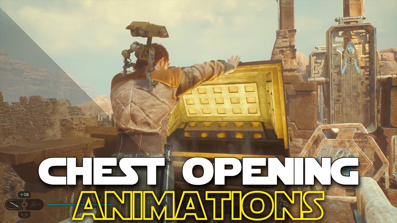 All Chest Box Opening Animations | Star Wars Jedi Survivor - YouTube