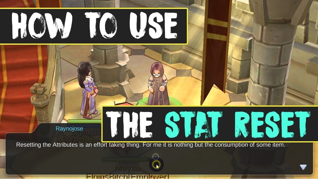 HOW TO USE THE STAT RESET - RAGNAROK M: ETERNAL LOVE - YouTube
