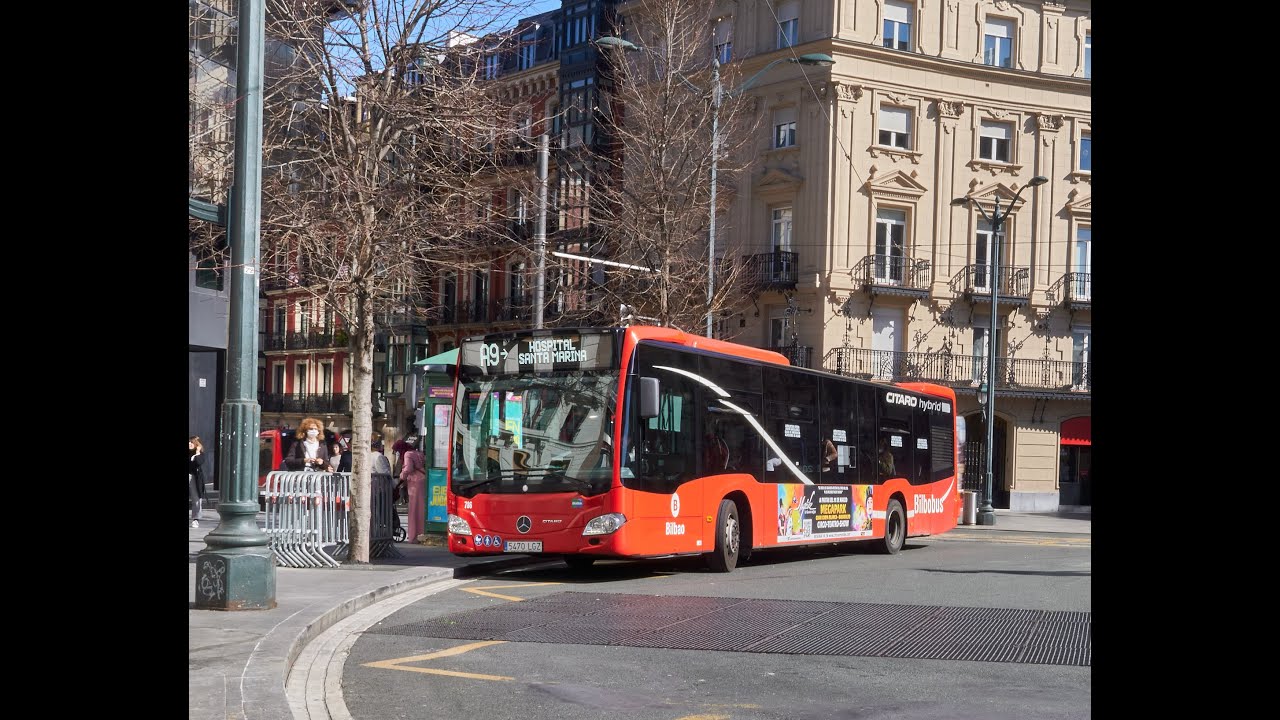Bilbobus: Mercedes Citaro Hybrid - YouTube