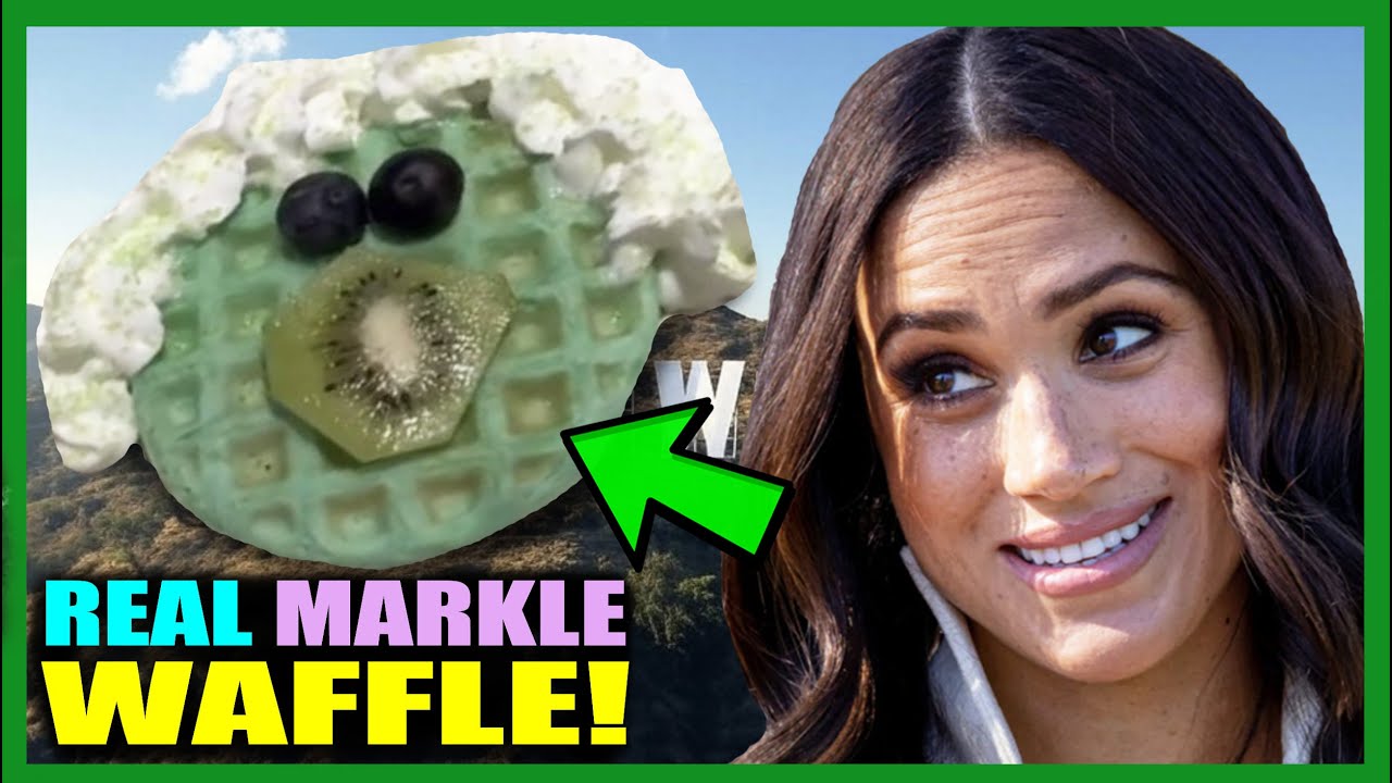Meghan Markle makes WEIRD GREEN waffle! - YouTube