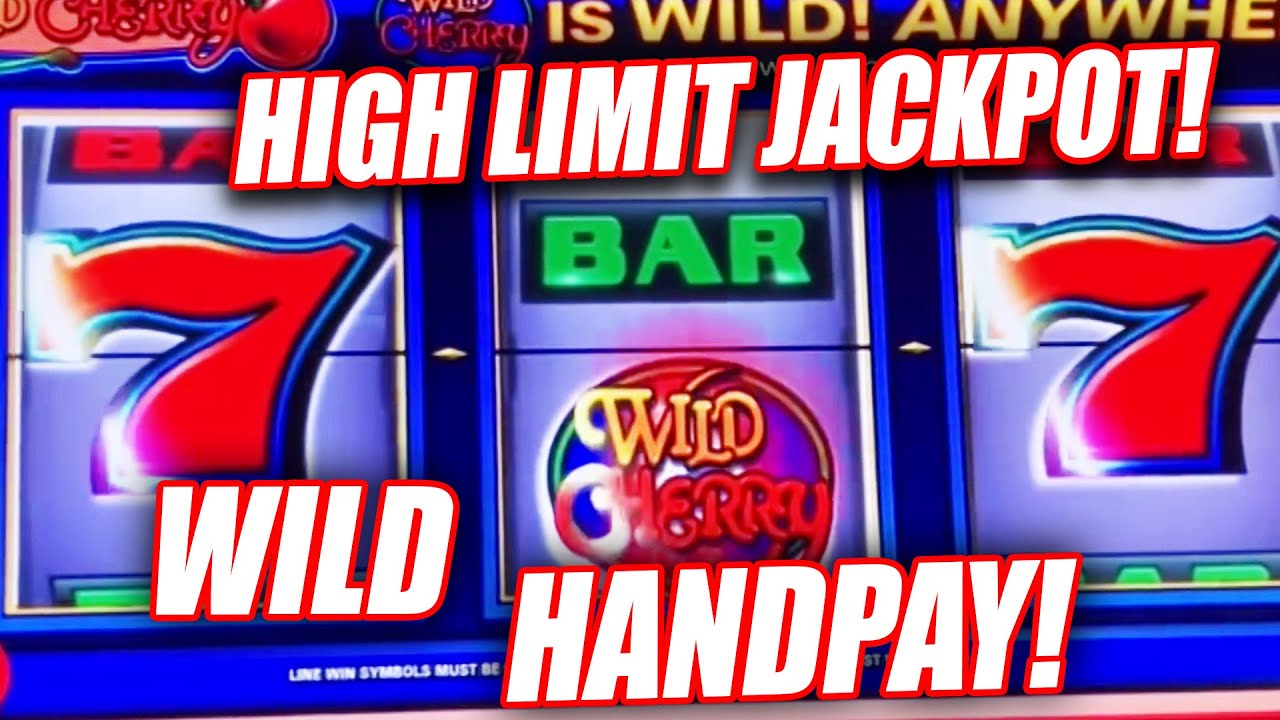 THIS WILD CHERRY SLOT MACHINE PAYS OUT MASSIVE JACKPOT! - YouTube