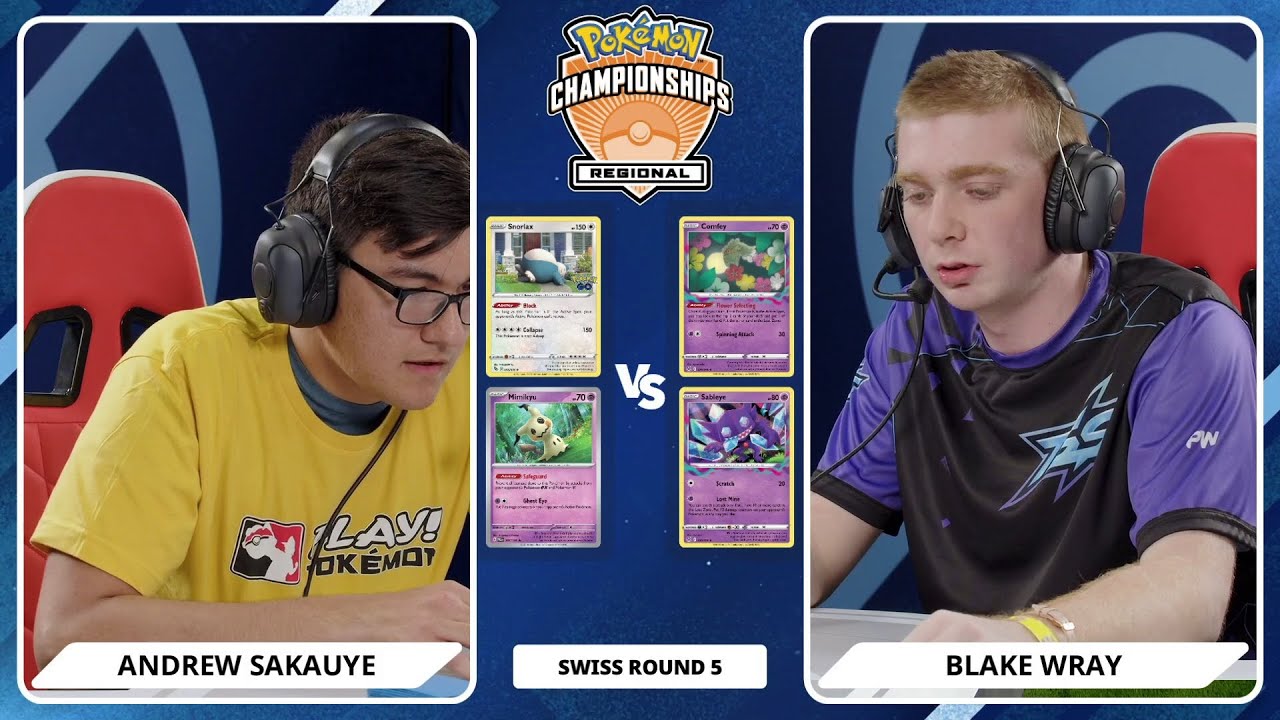 TCG Andrew Sakauye Vs Blake Wray - 2024 Pokémon Sacramento Regional ...
