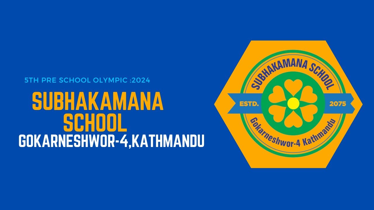 5th pre school olympics subhakamana school 2080 @ Dasharath Stadium ...