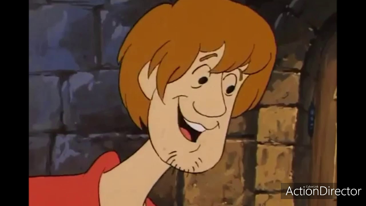 Scooby-doo uses his tail to open the door. - YouTube