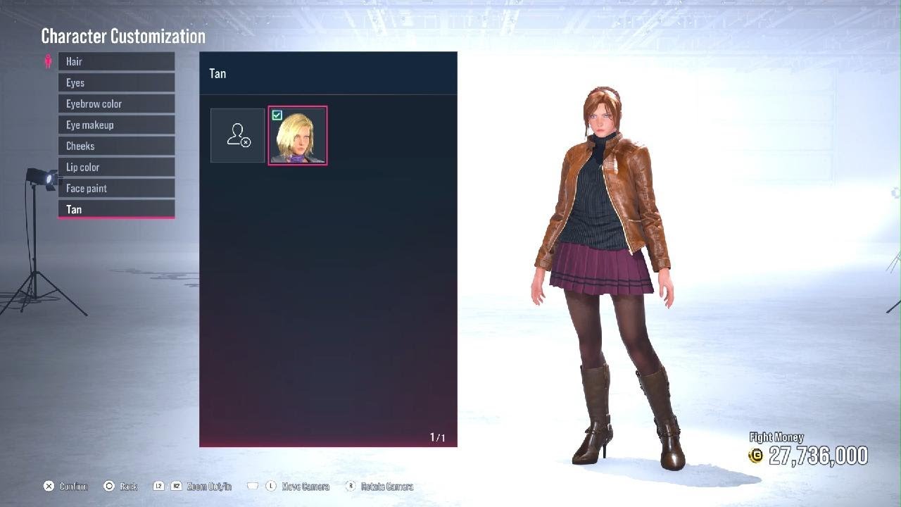 TEKKEN8_Any Female as Revy Winter Black Lagoon Custom - YouTube