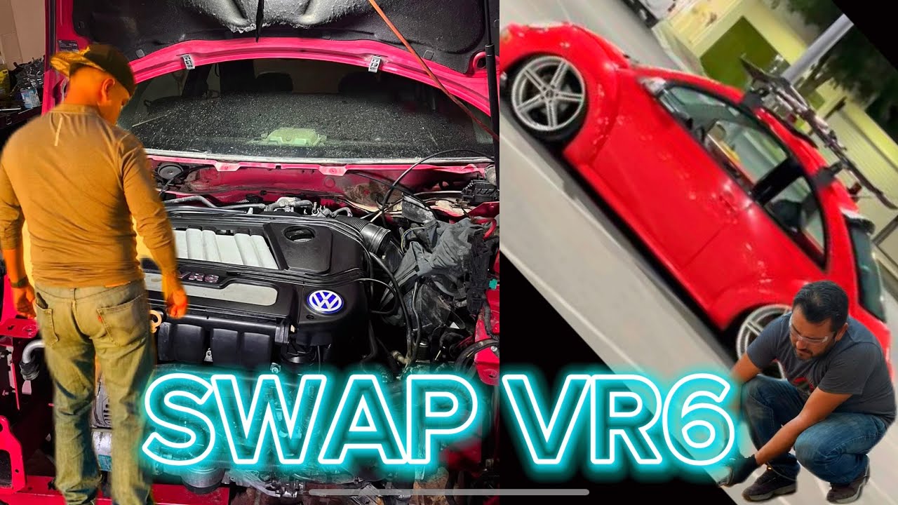 SWAP VR6 A BEETLE / YA SACAMOS EL MOTOR VR6 DEL JETTA PARA ADAPTAR EN EL BEETLE / ALEX ZAMORA ...