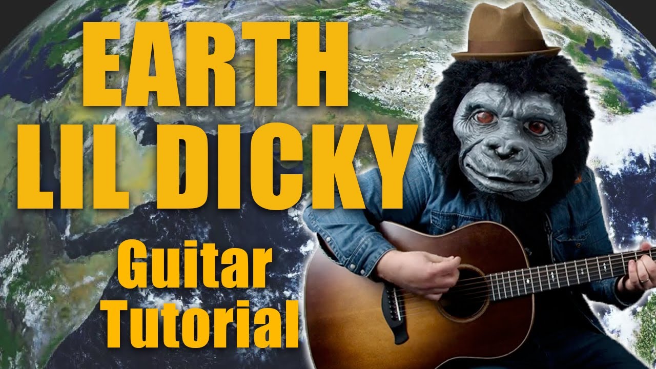 Earth Lil Dicky Guitar Lesson - YouTube