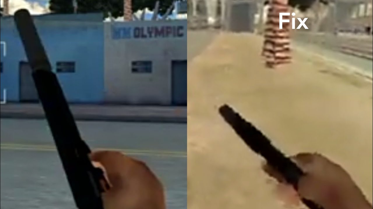 GTA SA : fix bug silenced animation ganster GTA V from Arturo ...