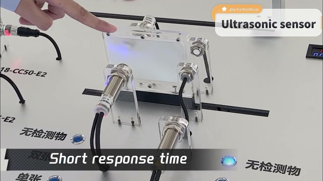 Ultrasonic sensor - YouTube