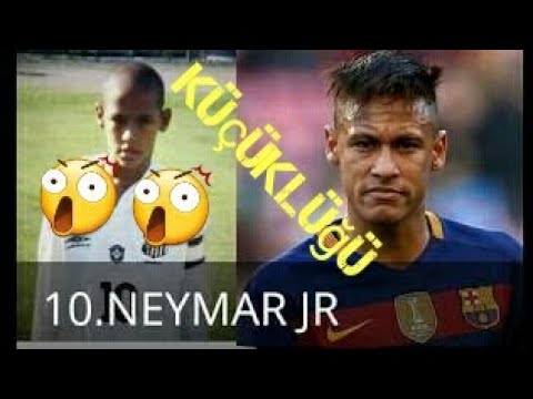 Neymar'ın küçüklüğü çok şaşıracaksınız!😱