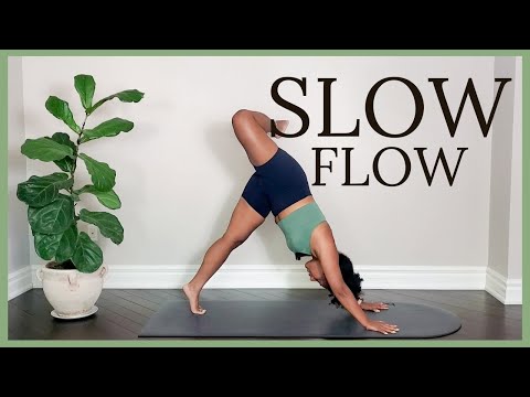 30 min Slow Yoga Flow | Full Body Deep Stretch - YouTube