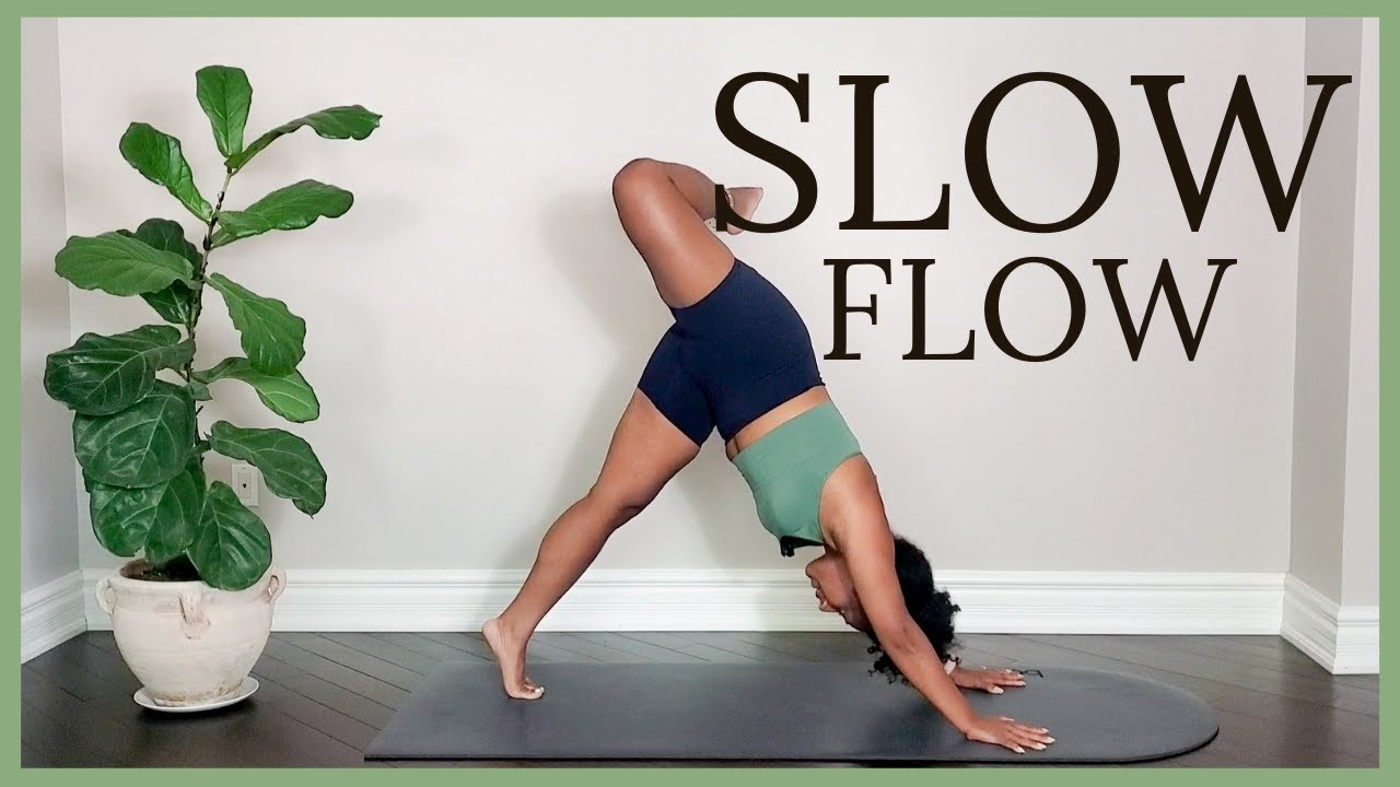 30 min Slow Yoga Flow | Full Body Deep Stretch - YouTube