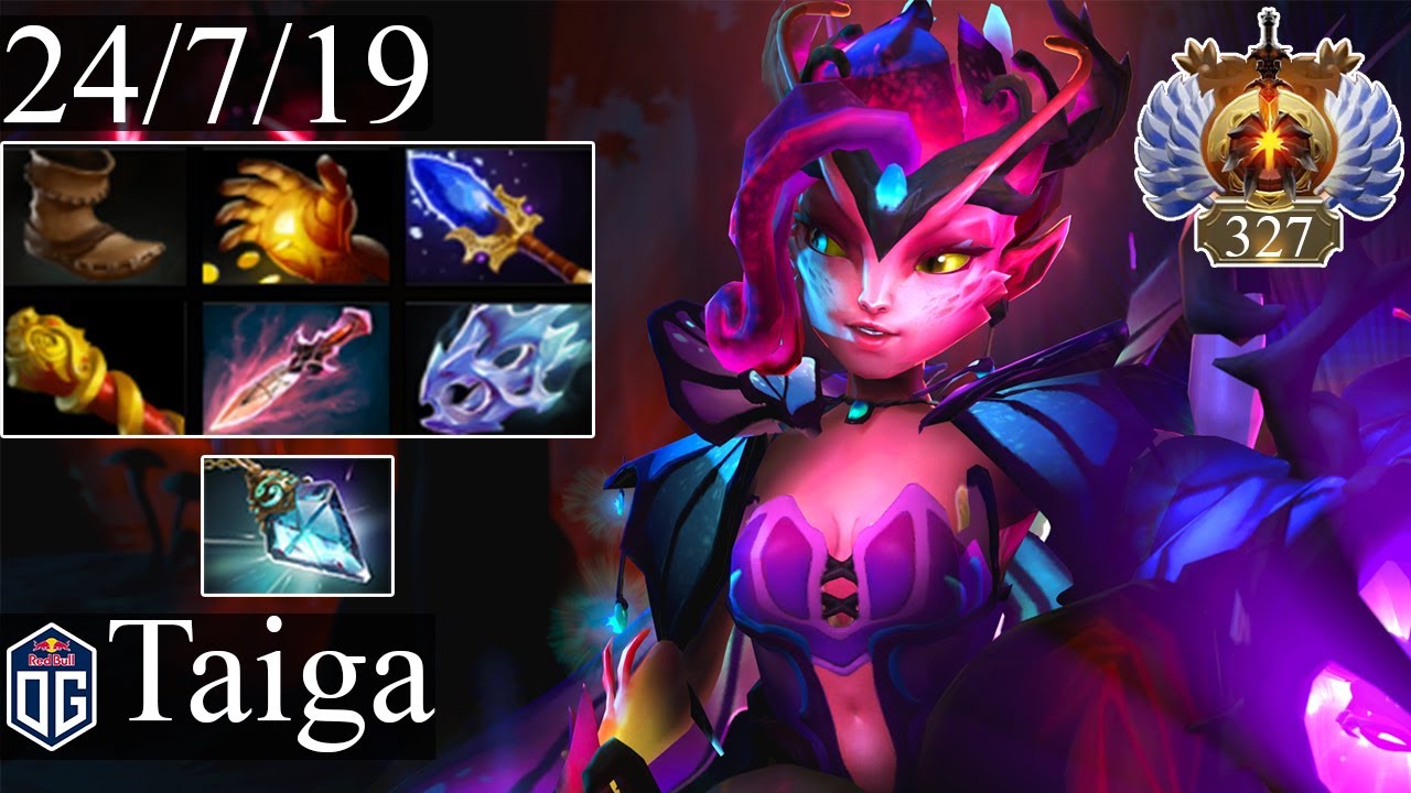 OG.Taiga - Dark Willow | Midlane Gameplay Dota 2 Patch 7.32e - YouTube