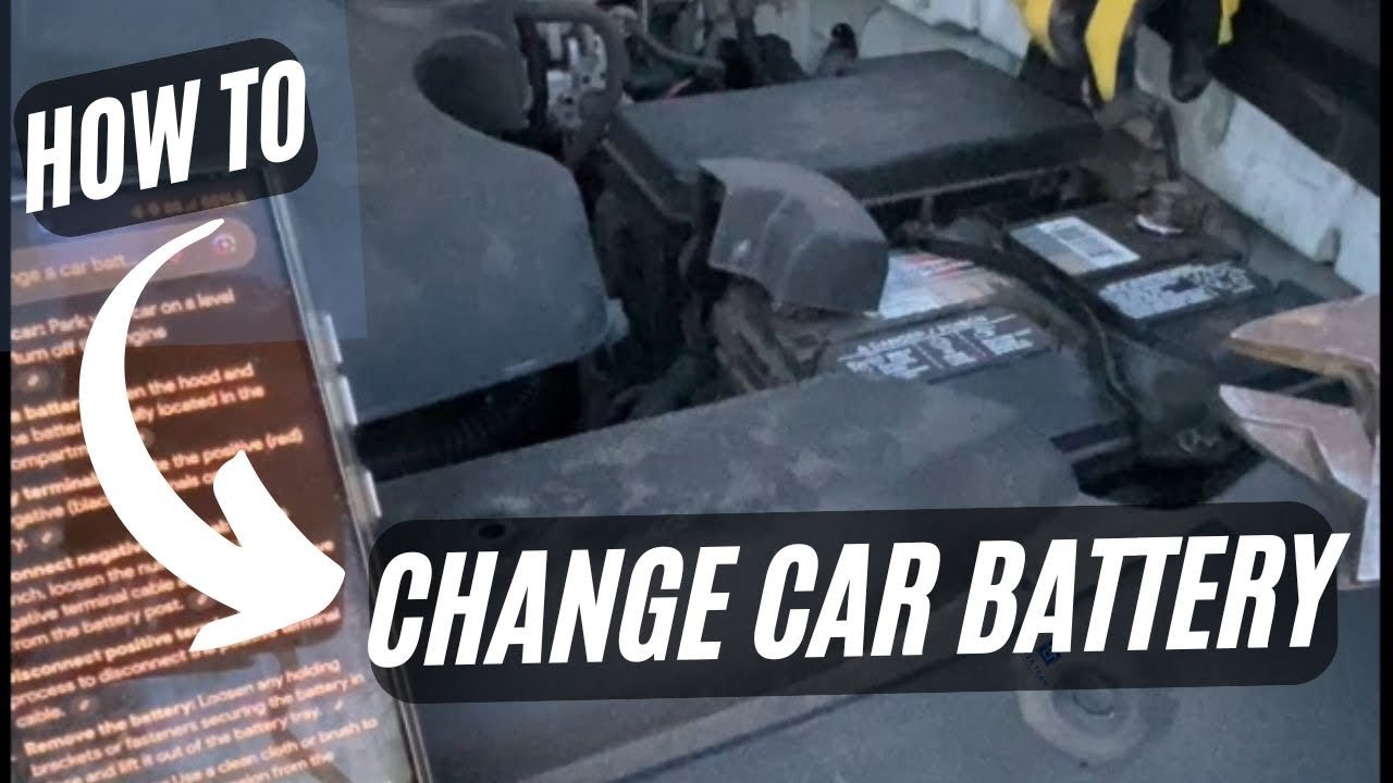 How To Change A Car Battery - Replace and Install Automotive Battery ...