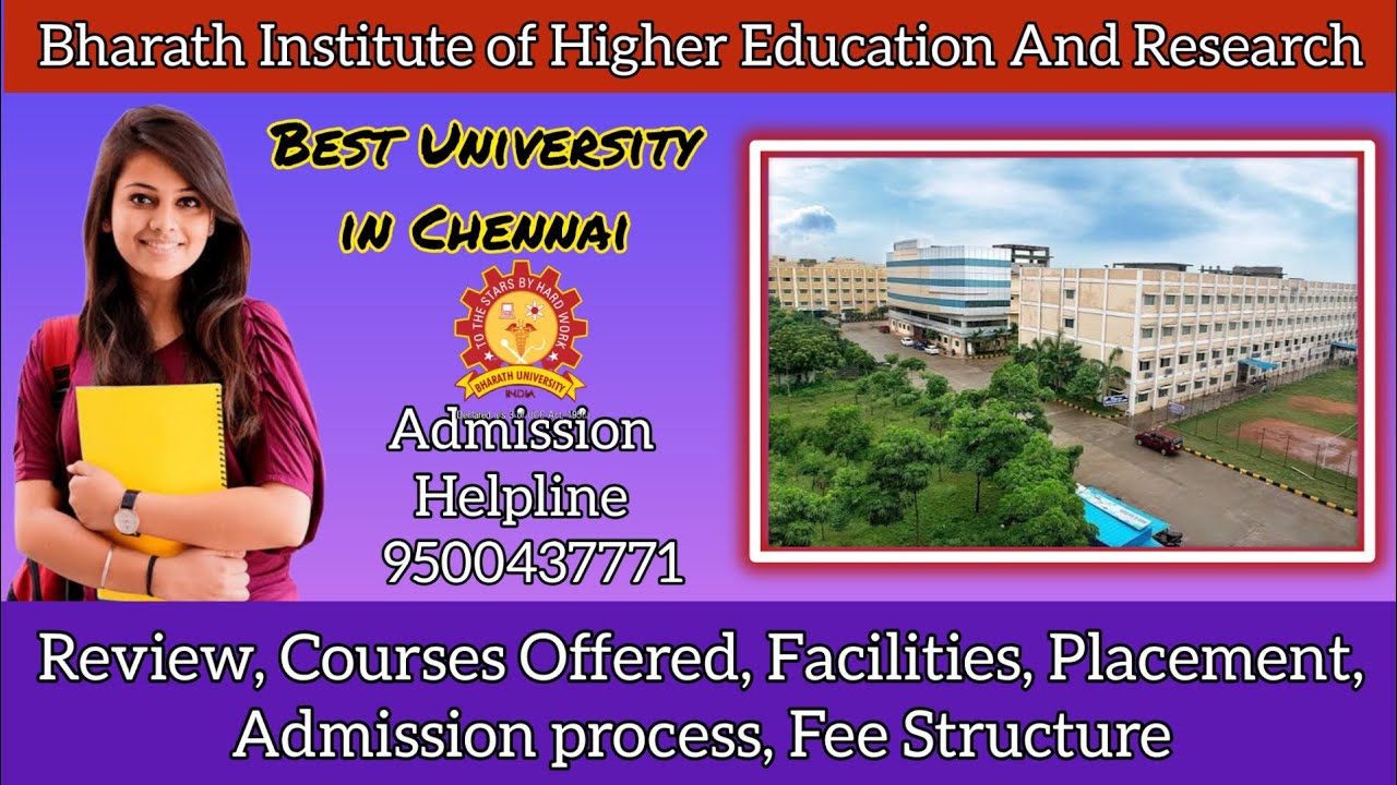 Bharath Institute of Higher Education and Research Chennai | Bharath ...