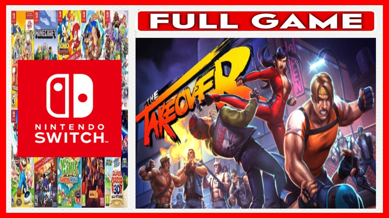 The Takeover-Full Game / Good Ending / Nintendo Switch OLED Gameplay ...
