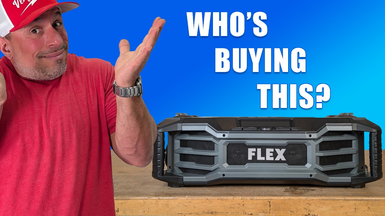 Flex Stack Pack Jobsite Radio (Who's Gonna Buy This?) - YouTube