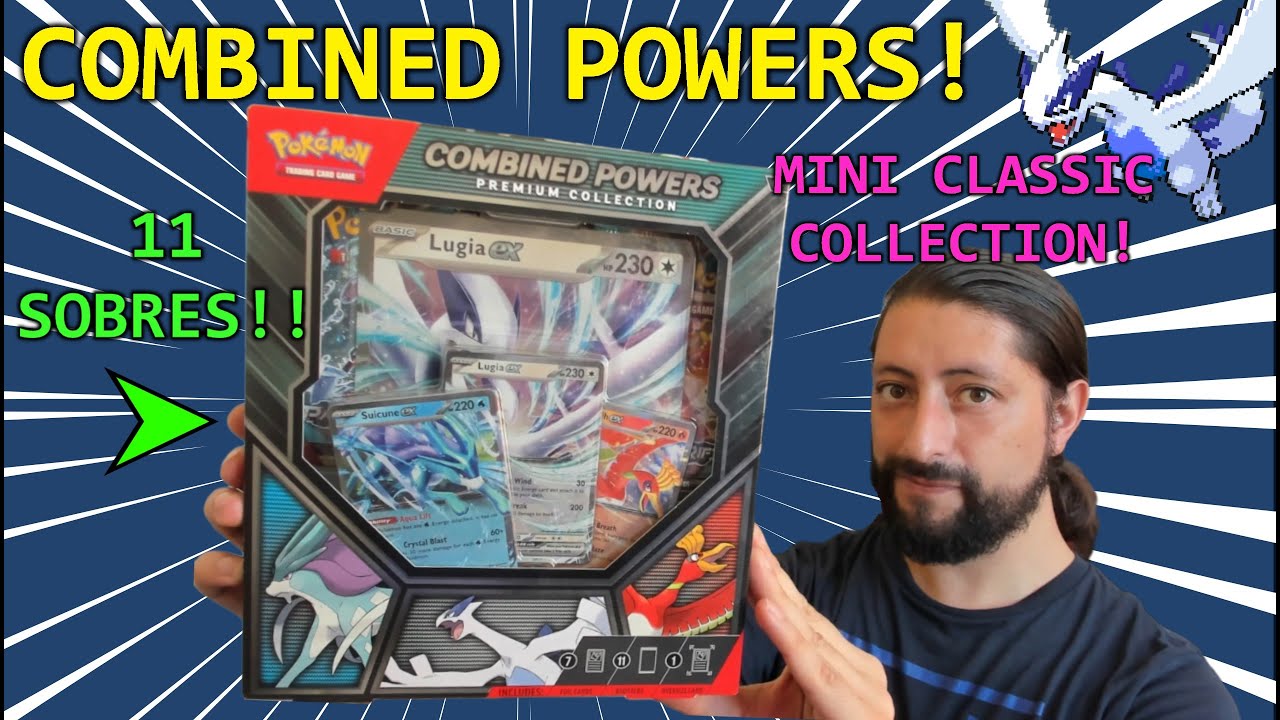 Unboxing Combined Powers por LUGIA, 11 Sobres y las Cartas promo de la ...