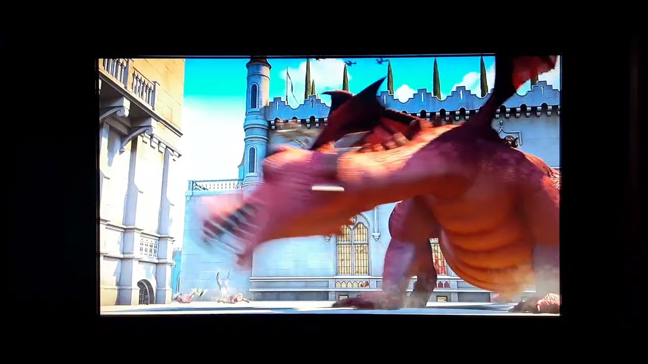 Shrek The Third (2007) Villains Captured Dragon (15th Anniversary ...