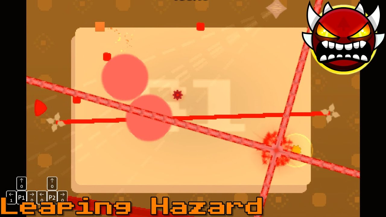 Leaping Hazard ( Extreme Demon ) | Geometry Dash 2.2 - YouTube