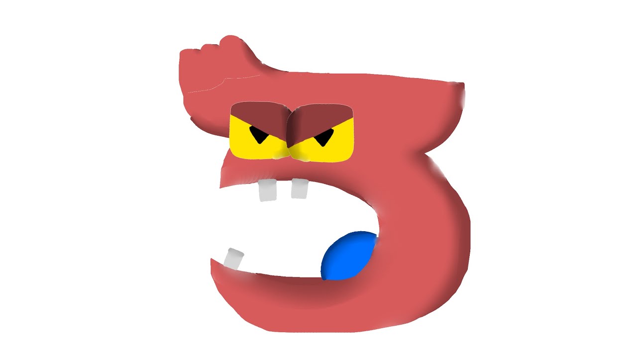 How to draw Number Lore Three! - YouTube