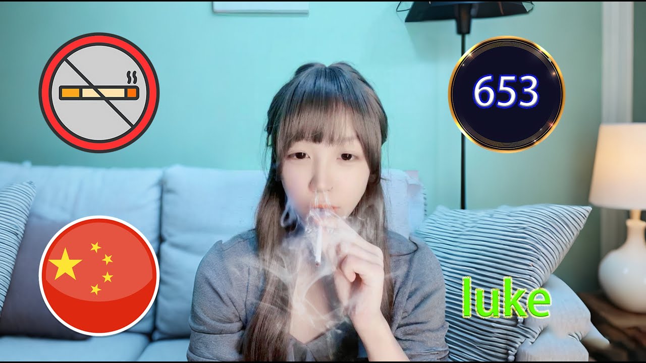 Cuteness overload today, Luke, Chinese smoking girl. 653 - YouTube