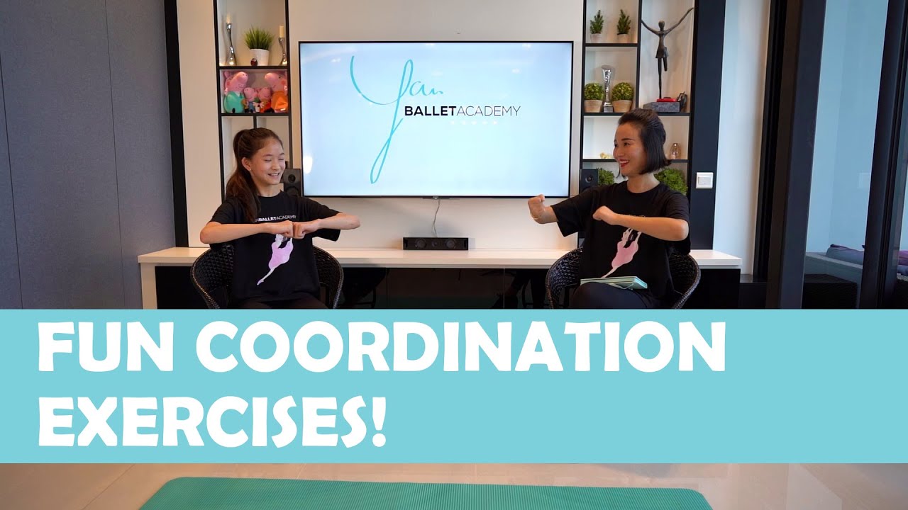 FUN COORDINATION EXERCISES TO IMPROVE YOUR BALLET! - YouTube