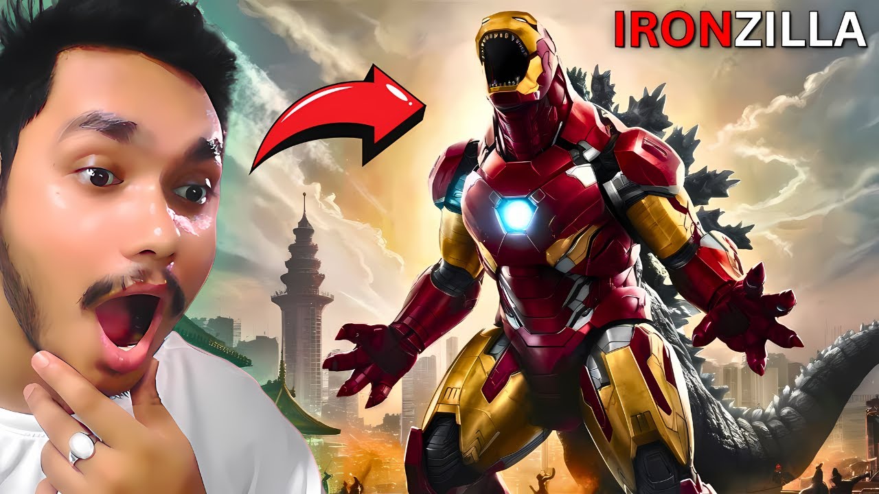 What If Ironman Became GODZILLA ? - YouTube