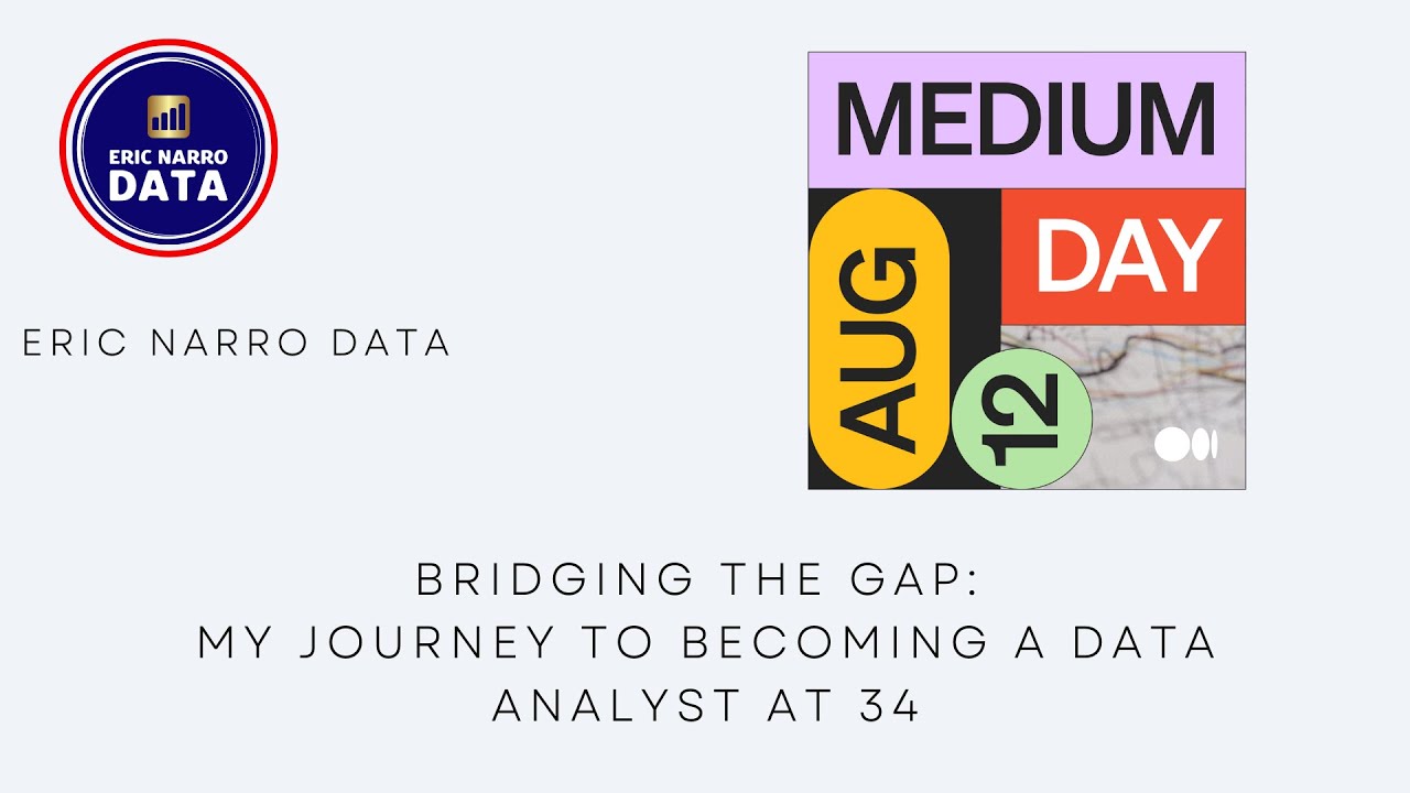 Medium Day Presentation | My path to becoming a DATA ANALYST at 34 ...