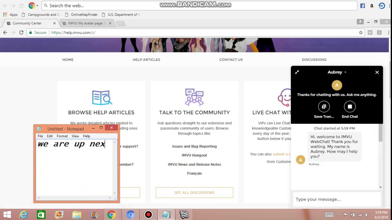 How To Contact IMVU Live Chat Support - YouTube