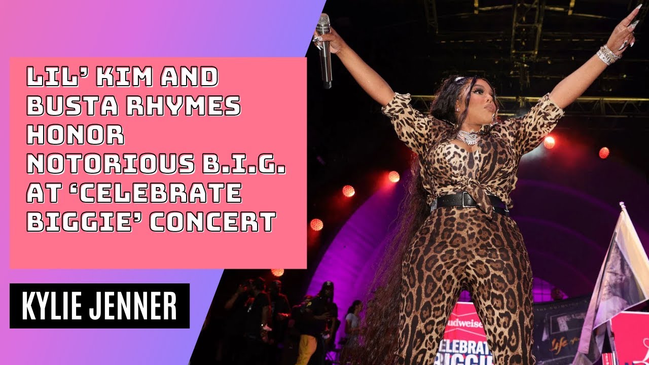 Celebrate Biggie Concert | Lil’ Kim and Busta Rhymes honor Notorious B ...