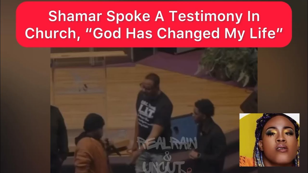 🚨Shamar Spoke A Testimony In Church🚨 - YouTube