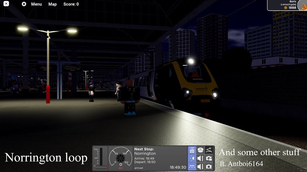 Doing the Norrington loop on British Railways and some other stuff ...