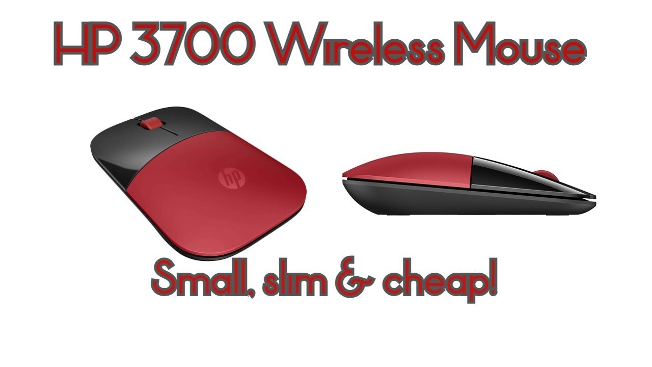 Super Cheap Wireless Mouse - HP Z3700 Review - YouTube