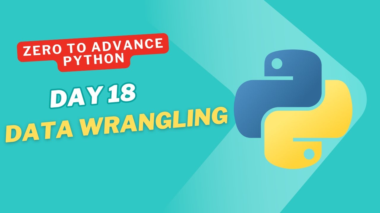 Python Day 18 – Data Wrangling with Pandas - YouTube