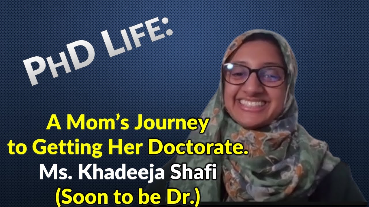 A Mom's Journey to Getting her Doctorate. - YouTube