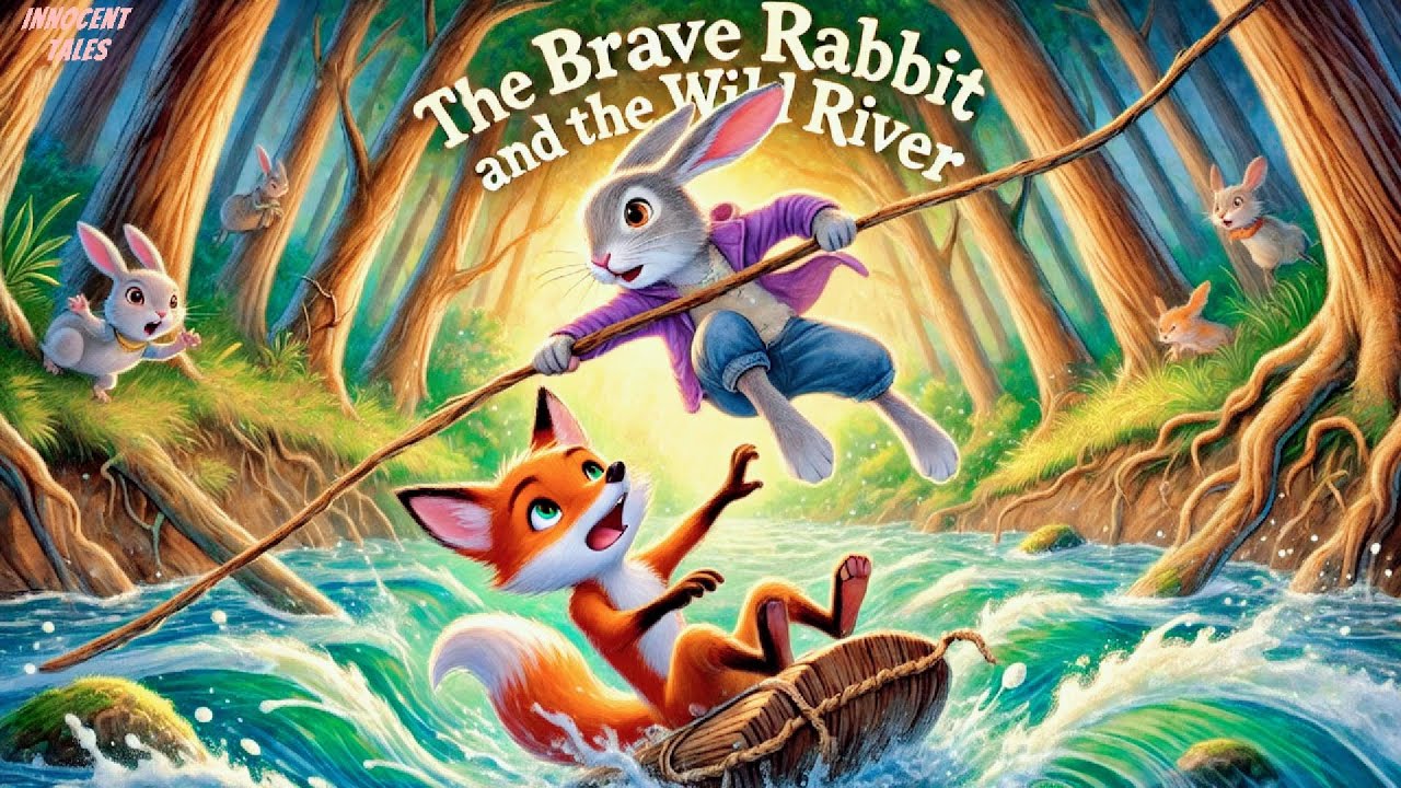 🌊 The Brave Rabbit and the Wild River 🐰🌳 | Adventure Of Benny - YouTube