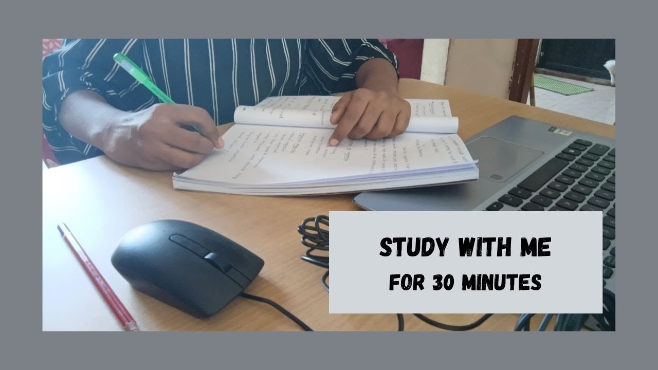 STUDY WITH ME For 30 Minutes (30 Min Pomodoro) with Forest Ambience ...