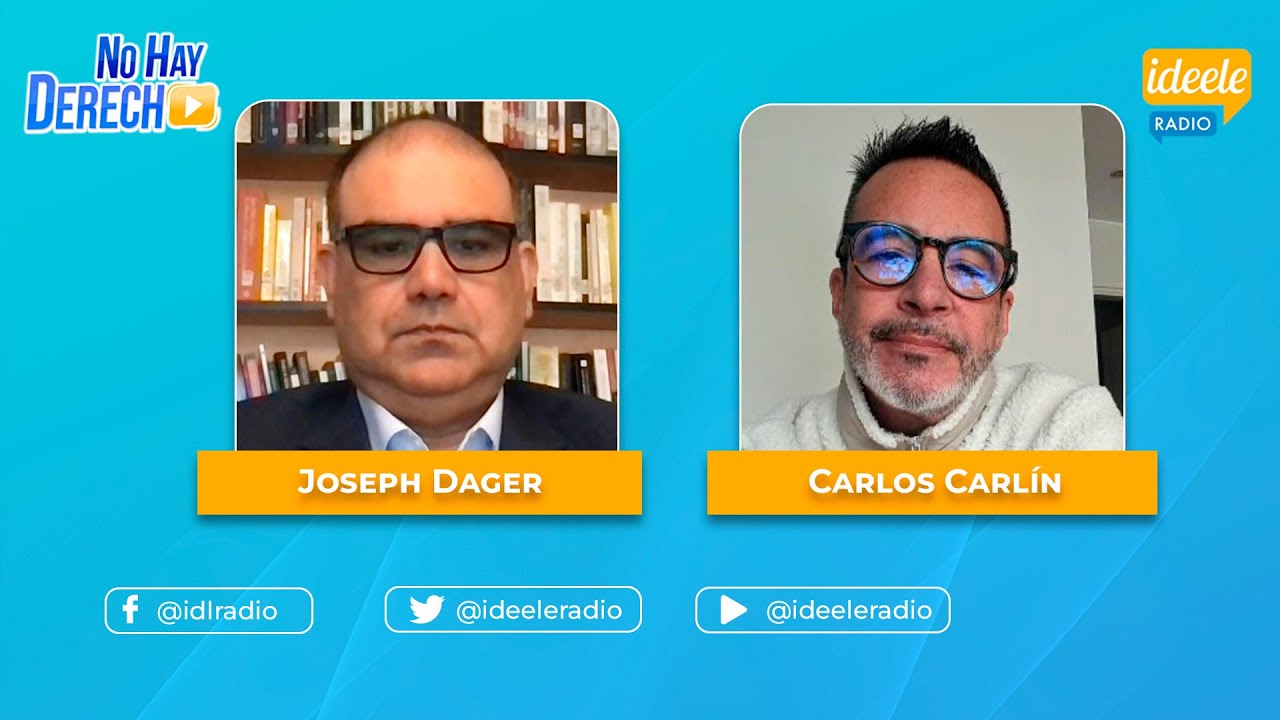 🔴 Joseph Dager y Carlos Carlín en No Hay Derecho con Glatzer Tuesta [16 ...