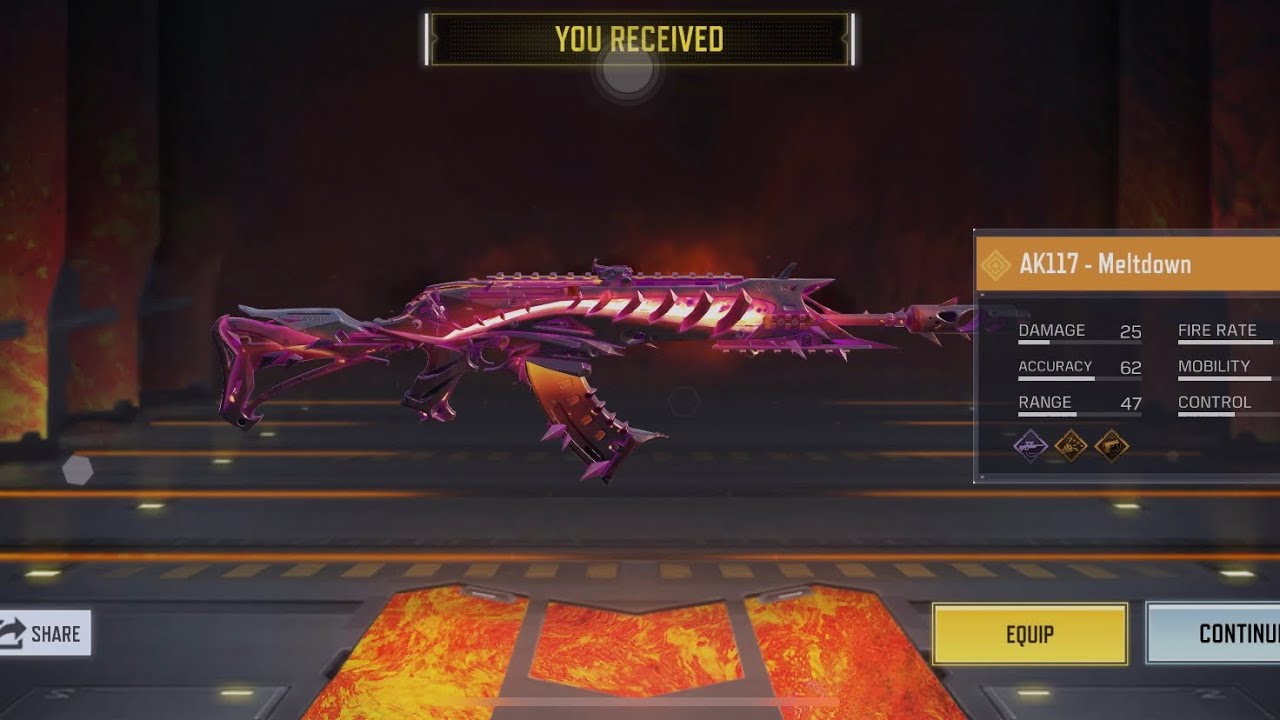 *NEW* BEST AK-177 -Meltdown Gunsmith/Loadout in Season 6 | CODM Battle ...