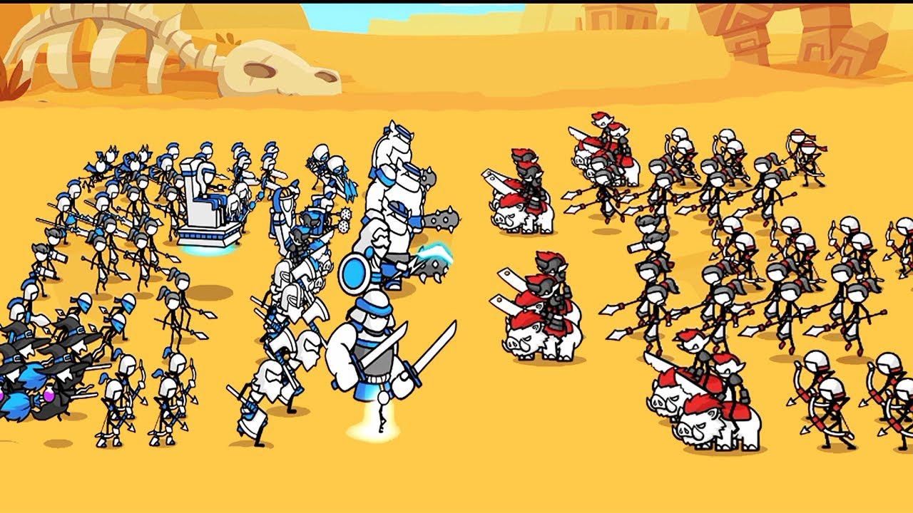 War Tactics - Cartoon Army #30 - Android Gameplay - YouTube