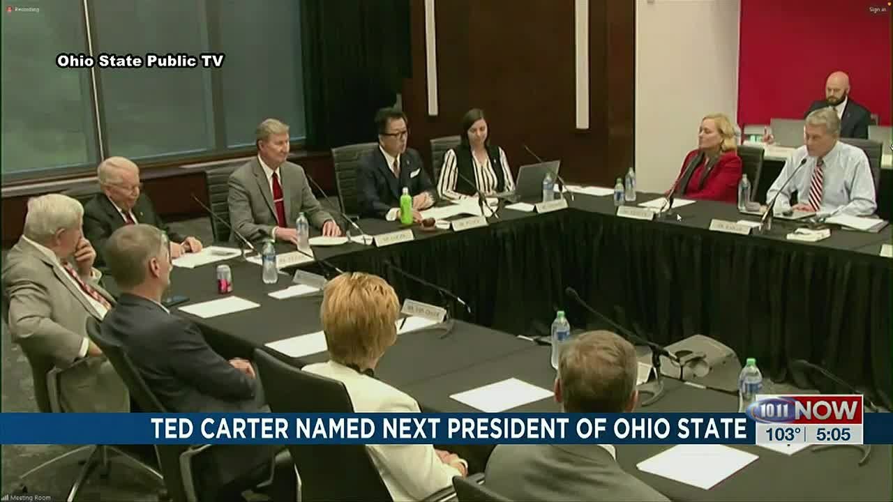 Ted Carter named next president of Ohio State University - YouTube