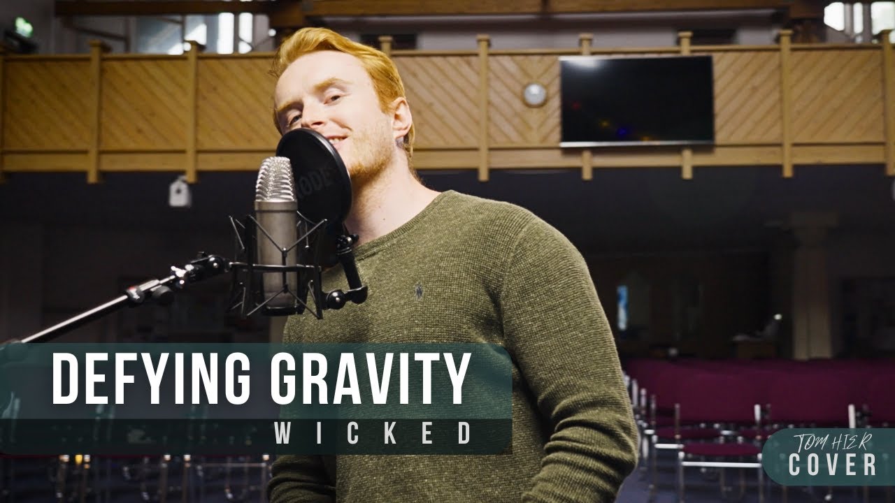 Defying Gravity WICKED Male Acoustic Cover by Tom Hier - YouTube