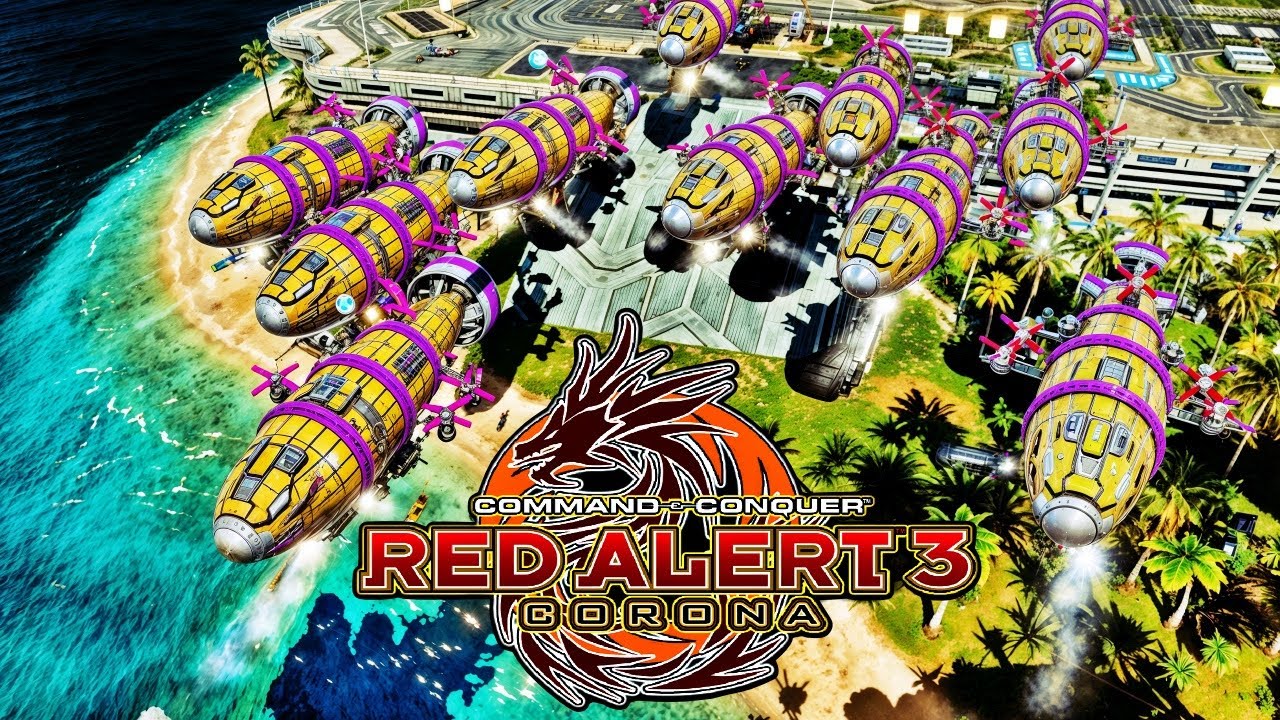 Red Alert 3 | Corona Mod 2025: Professional Gameplay, Epic Battles ...