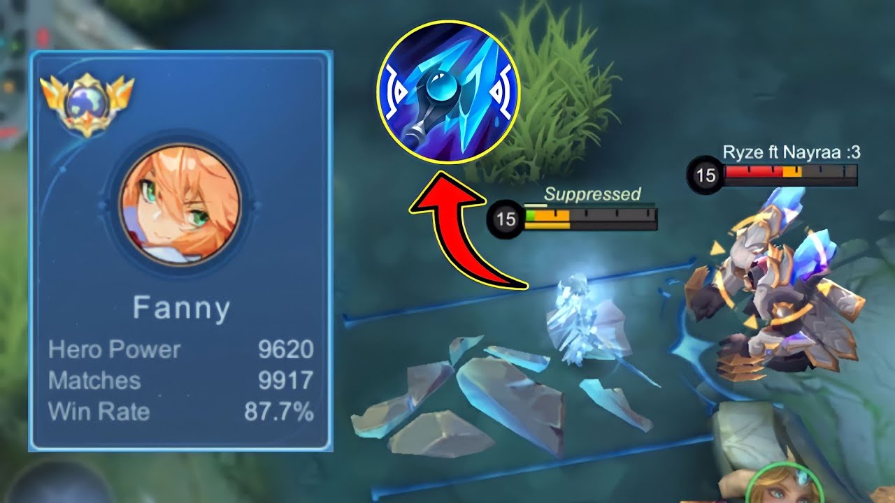 FANNY BIG NERF VS STUNS!! Outplay Fanny Counters! BEGINI CARANYA ...