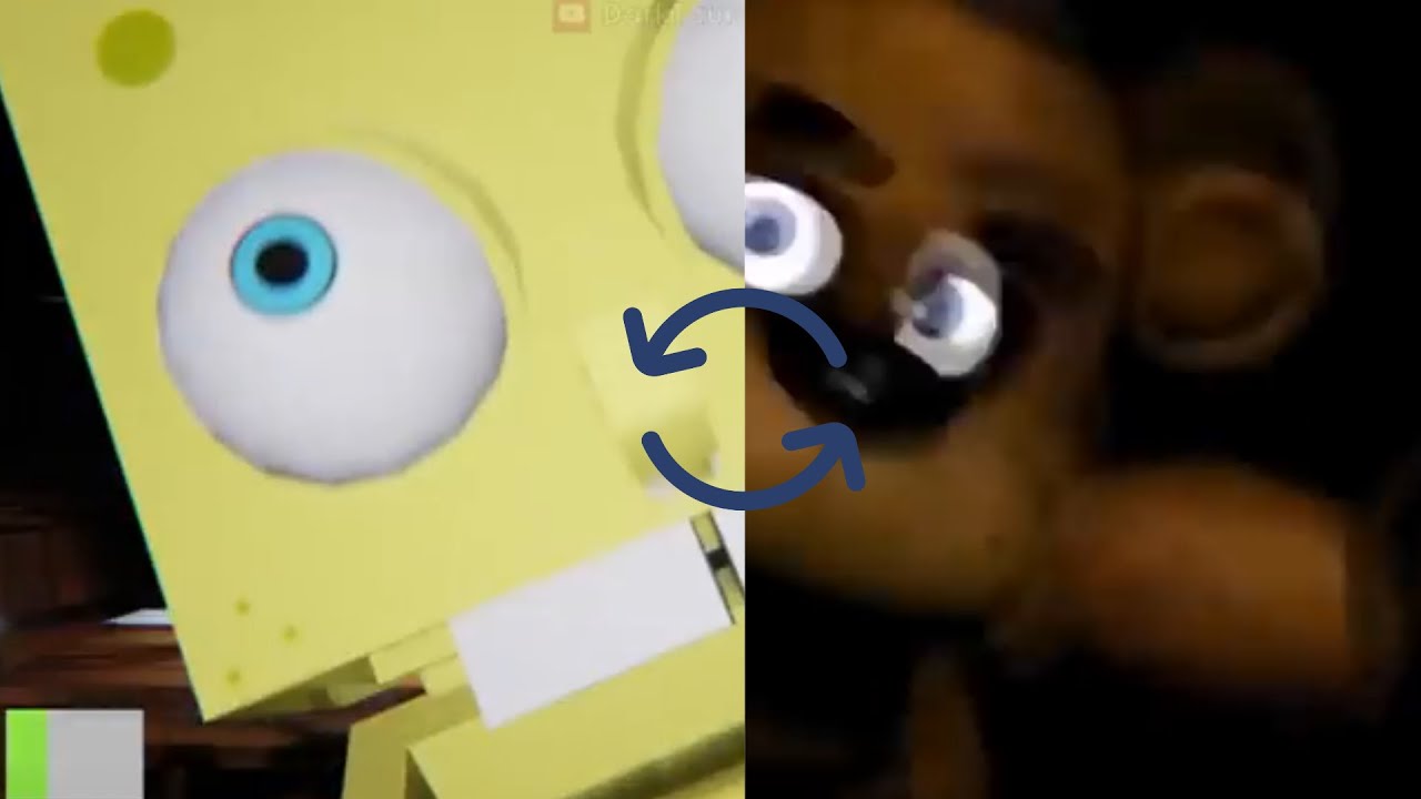 FNAF 1-3 and FNAKK 1-3 But They Have Swapped Jumpscare Sounds - YouTube