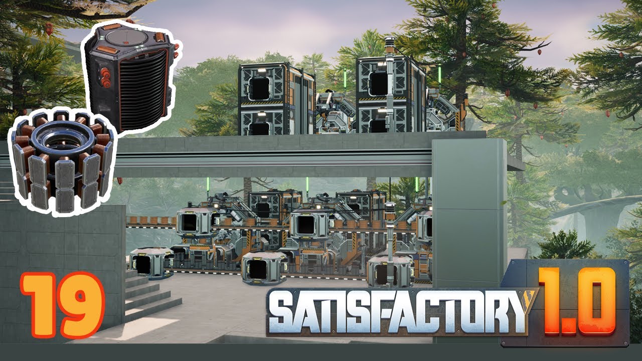 Granny’s New Setup: Crafting Stators & Automated Wiring in Satisfactory ...