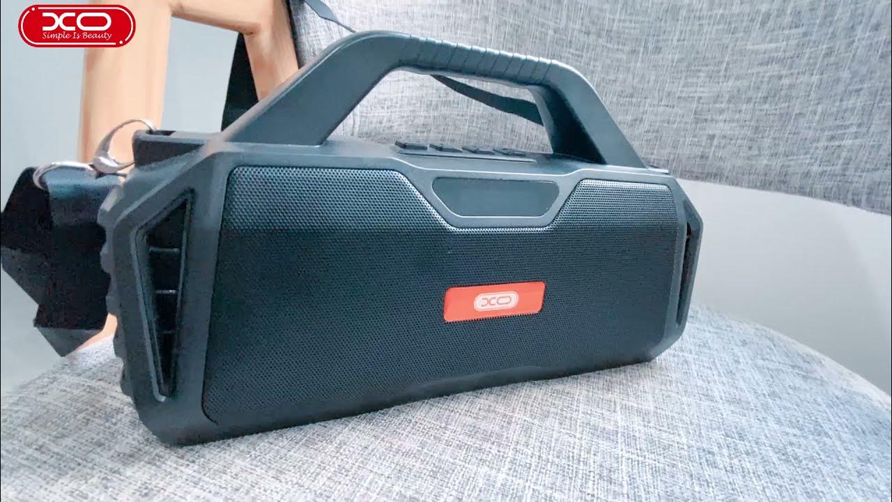 XO F32 Portable Speaker with Microphone - YouTube
