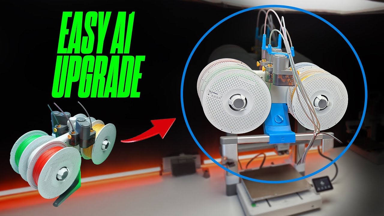 Upgrade Your Bambu Lab A1 Combo with AMS Lite Top Mount! | Full Guide ...