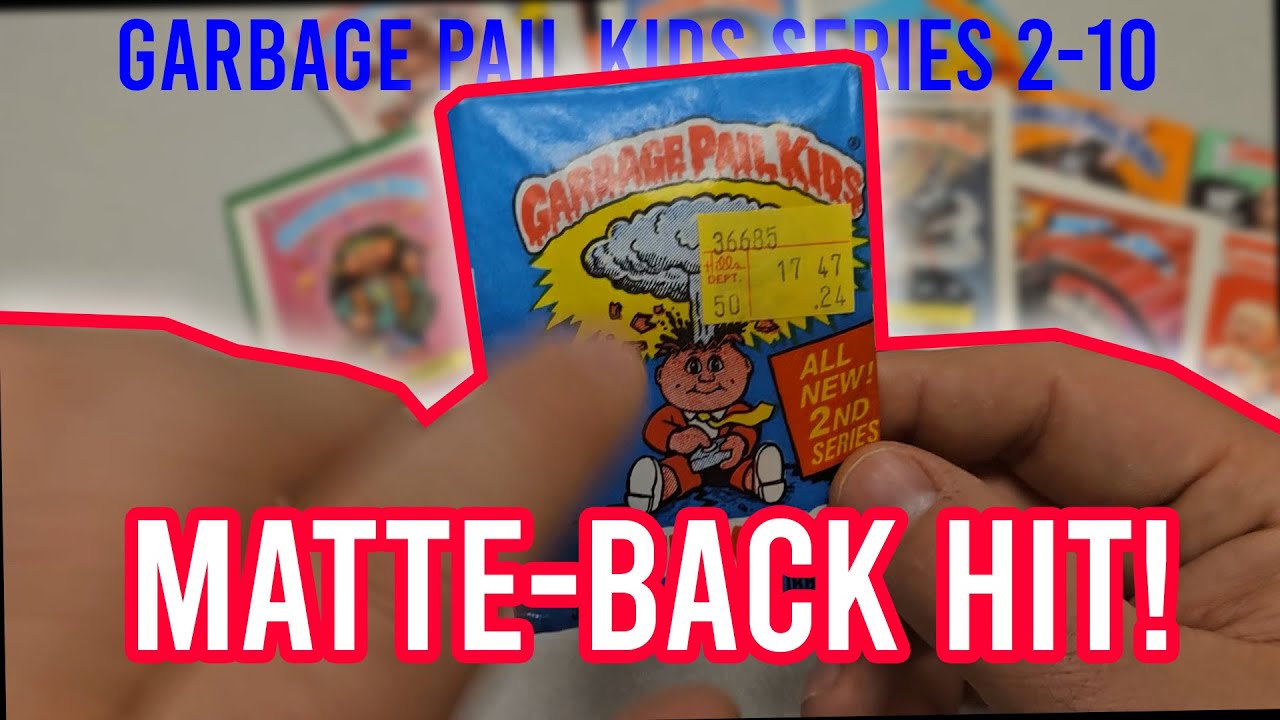 Opening 1980s GPK Packs! OS2–OS10 (Matte-Back Hit!) - YouTube